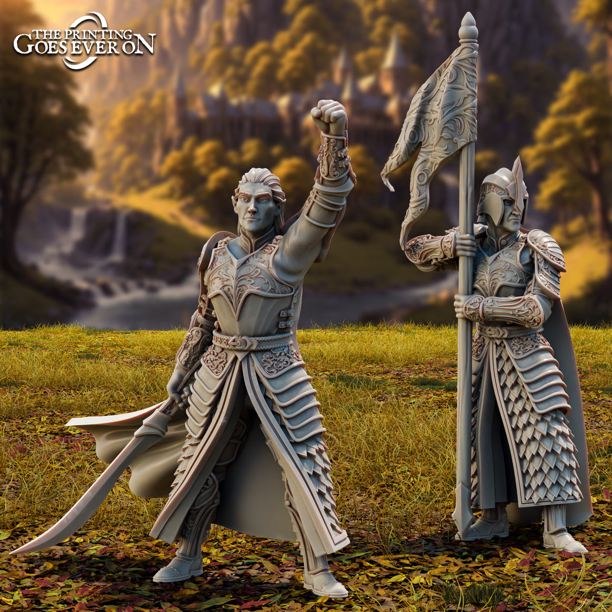 Brightwood Commander & Bannerbearer – Greenskin Games