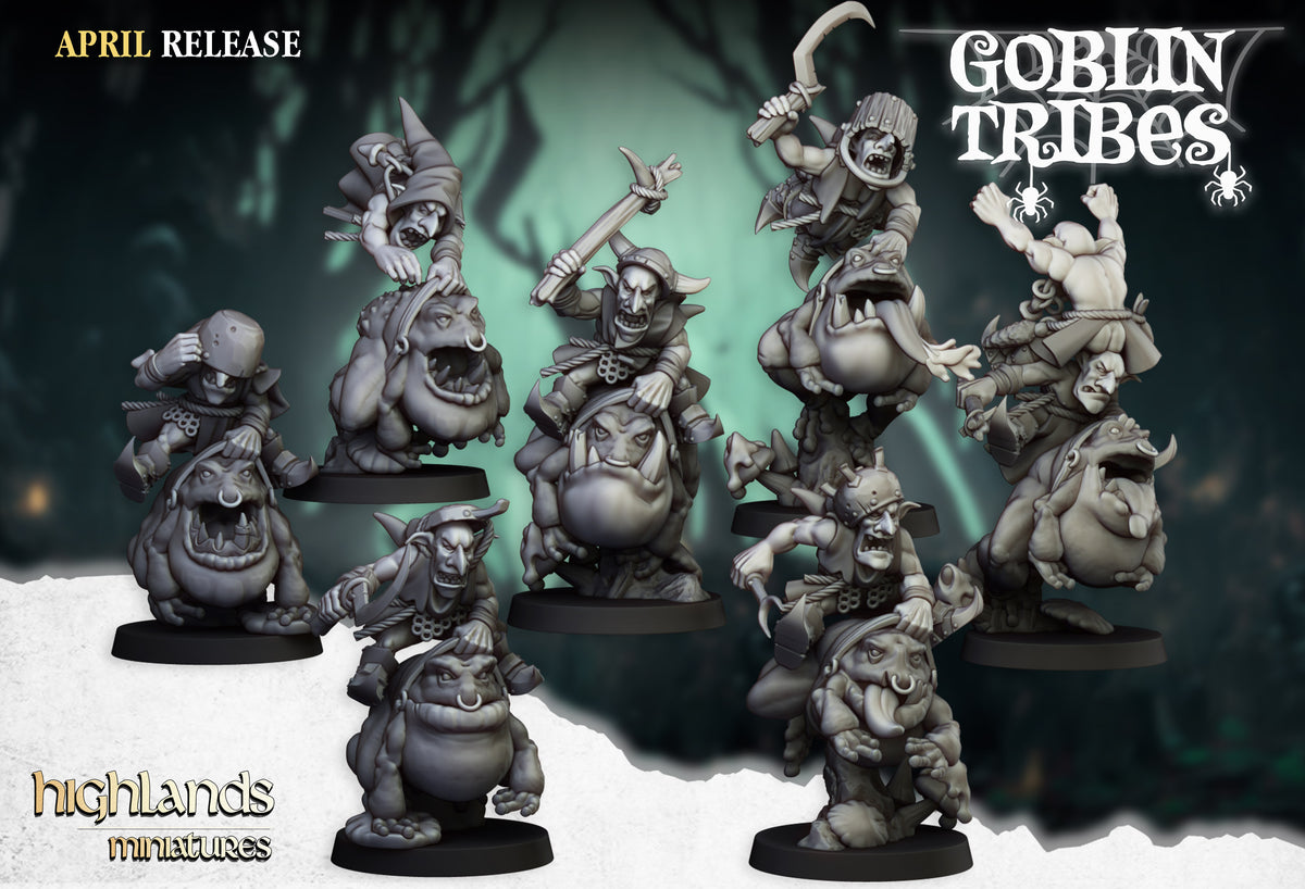 Swamp Goblin Frog Riders – Greenskin Games